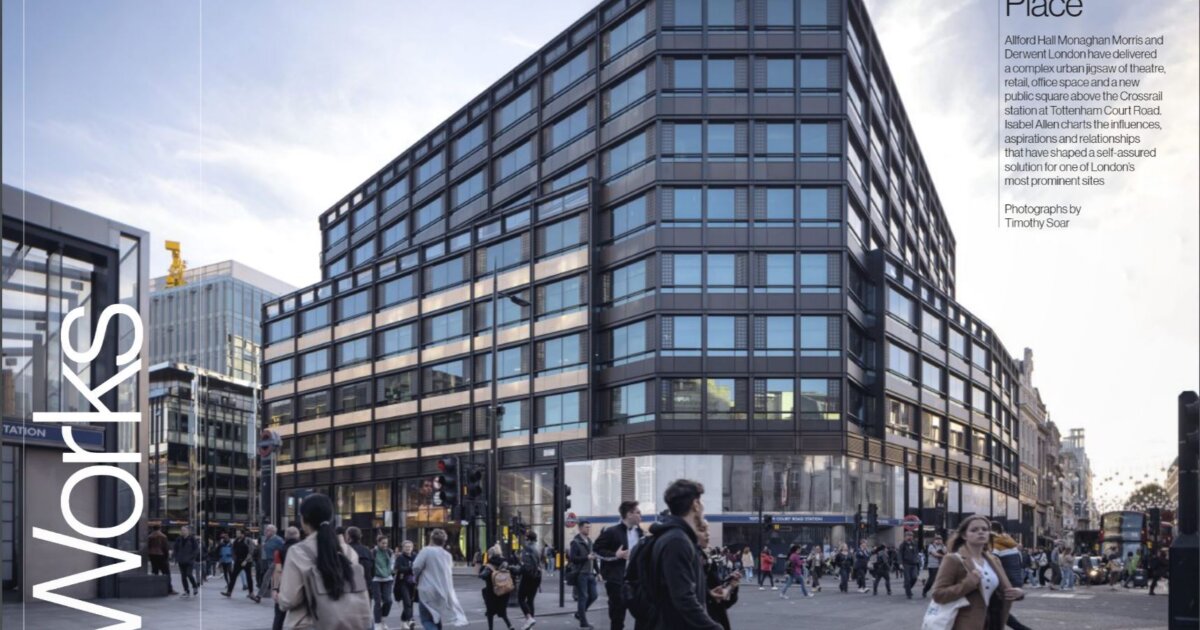 Architecture Today - Soho Place - Insights - Media - Derwent London