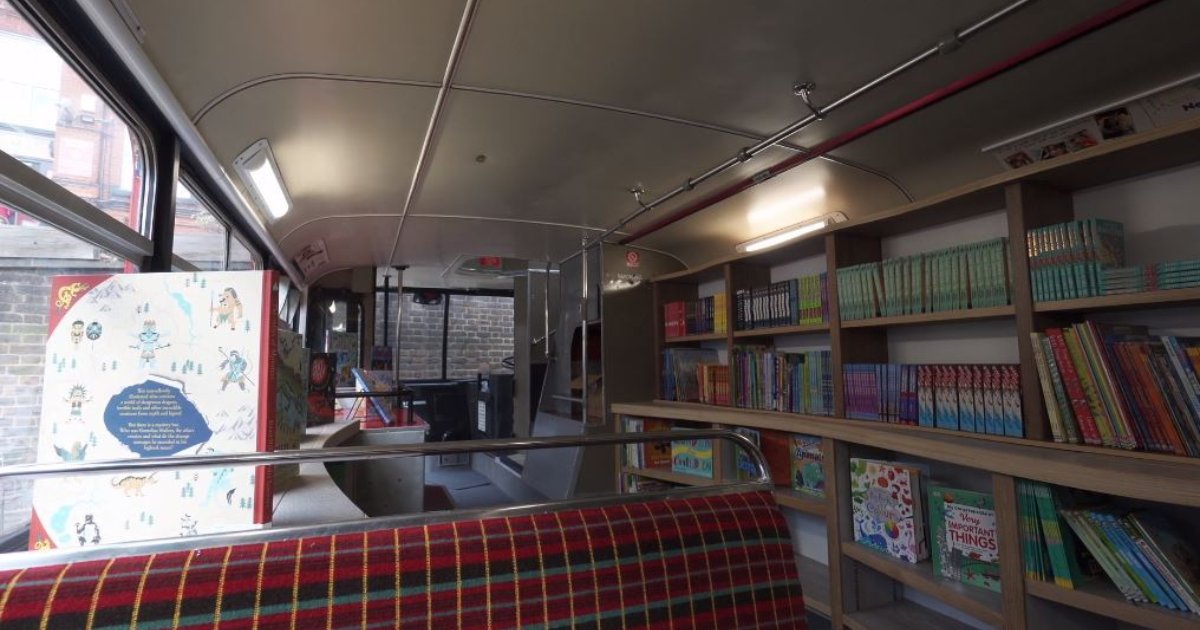 The Library Bus - Insights - Media - Derwent London