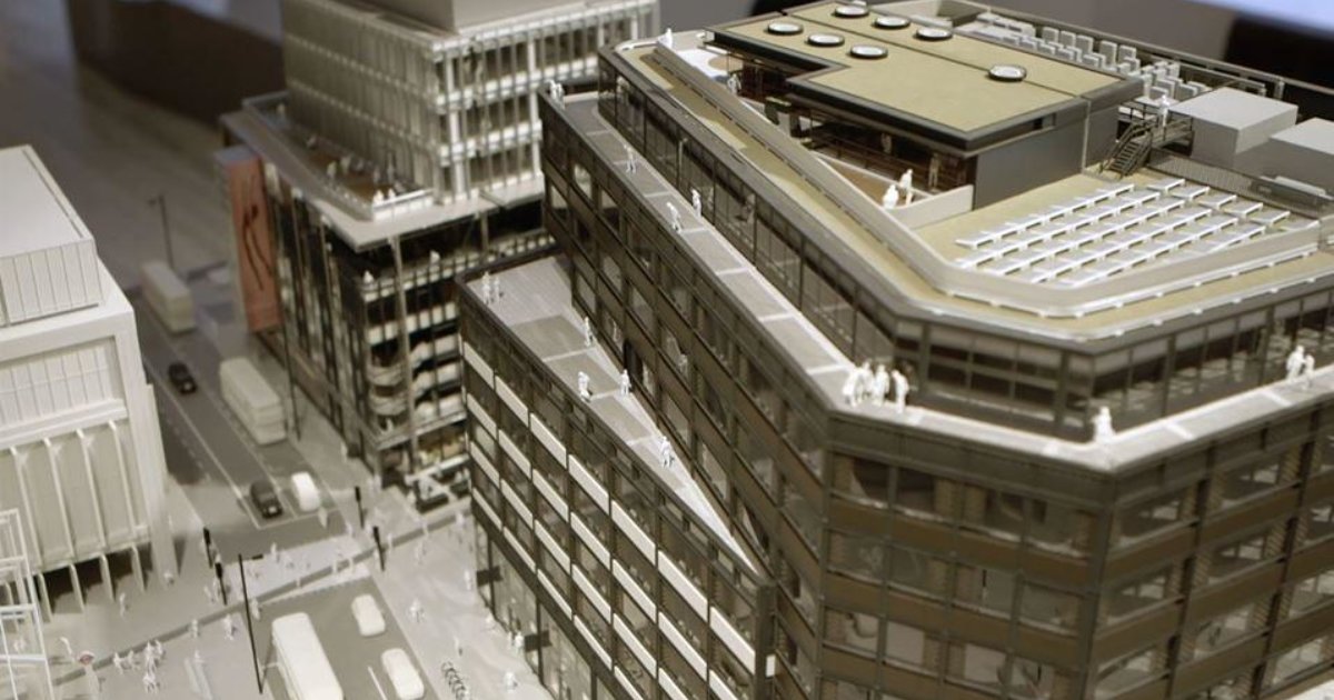 The making of the Soho Place model - Film - Media - Derwent London