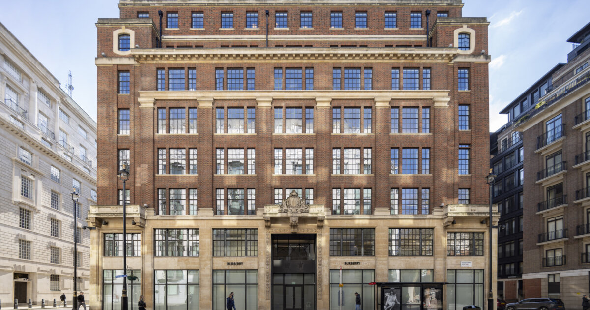 Burberry extends commitment to Horseferry House SW1 - News - Media ...