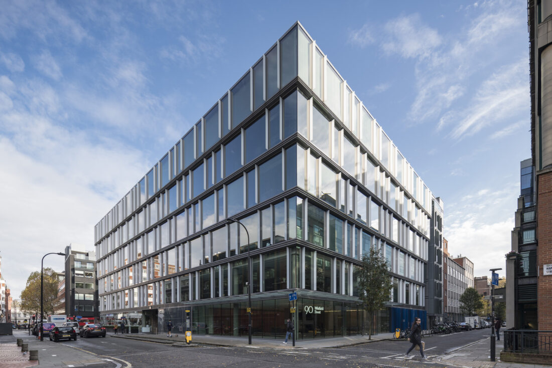 90 Whitfield Street - Properties - Derwent London